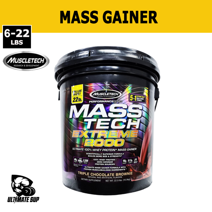 Muscletech, Mass Tech Extreme 2000| Masstech Elite, Mass Gainer ...
