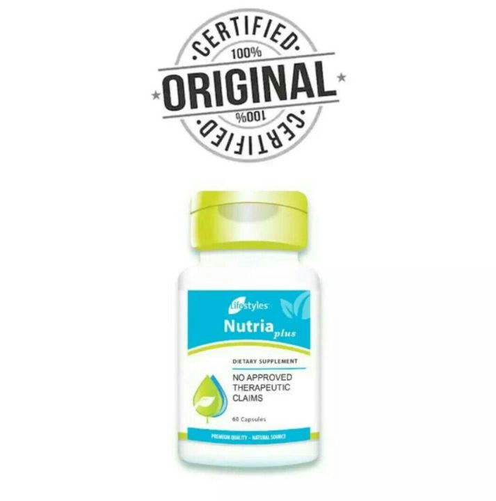 NutriaPlus 1 bottle (60 capsules) | Lazada PH