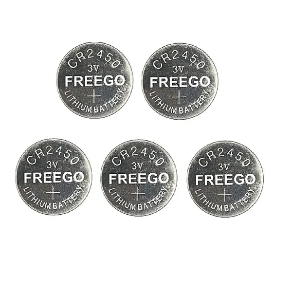 FreeGo CR2450 Lithium Cell Button Industrial Battery (5 Pieces ...