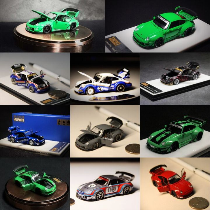 PGM 1:64 RWB 964 Sakura Rough Rhythm Green Rothmans Martini Diecast ...