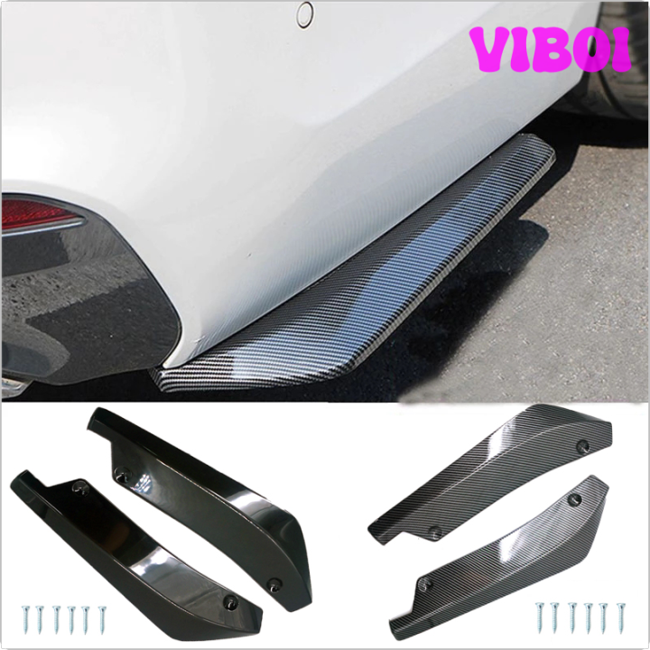 VIBOI Universal Car Front Rear Bumper Strip Lip Spoiler Diffuser For ...