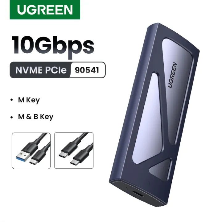 Ugreen Casing Enclosure SSD M2 NVME m-key/m+b-key | Lazada Indonesia