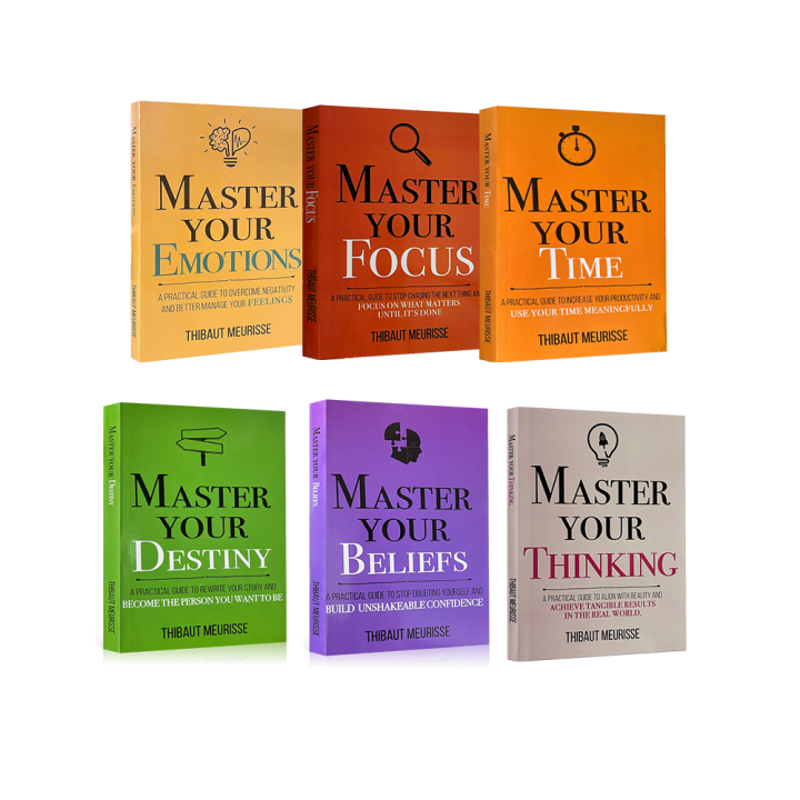 Master Your Emotions /Thinking /Focus /Beliefs /Time、 Desting By Thibaut Meurisse A Practical ...