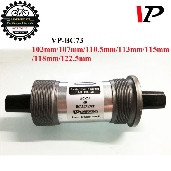 Trục giữa cốt vuông xe đạp VP-BC73 103mm/107mm/110.5mm/113mm/115mm/118mm/122.5mm | Lazada.vn