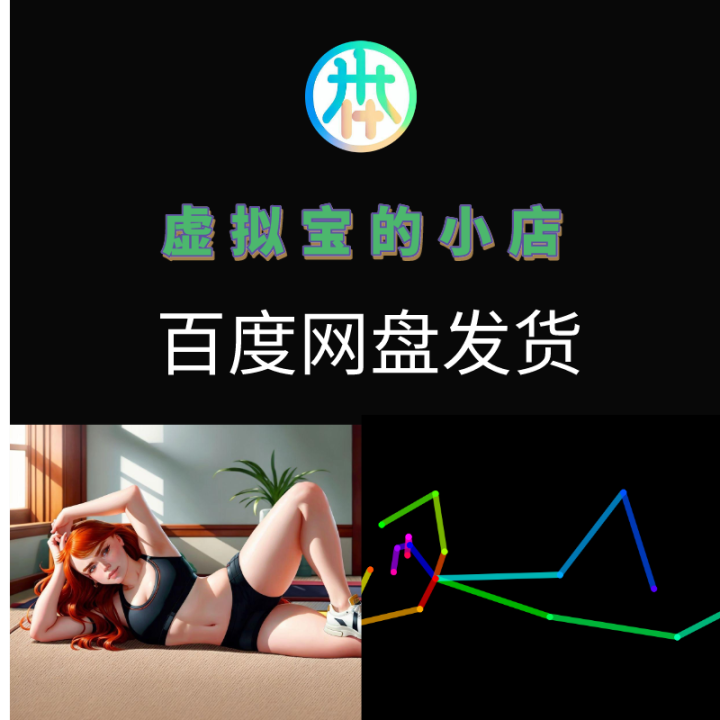 AI painting OpenPose posture ControlNet plug-in OpenPose sexy playful posture | Lazada PH