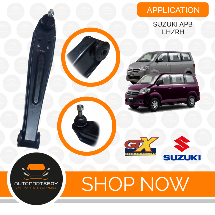 GTX SUSPENSION ARM ASSEMBLY FOR SUZUKI APV LH/RH (1PC) | Lazada PH