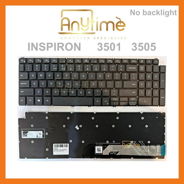 DELL INSPIRON 3501 3505 keyboard laptop keypad no light And with light ...