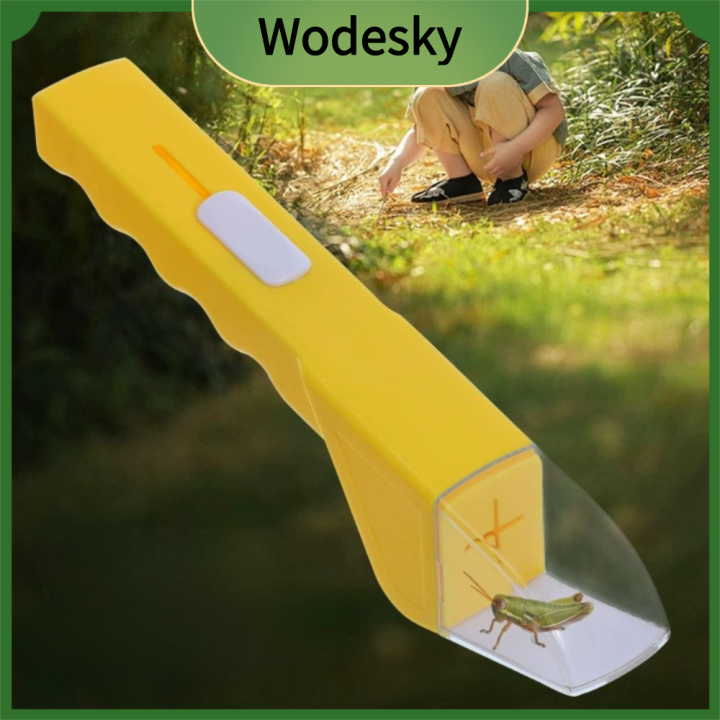 WODESKY Magnifying Quick Release Worm Catcher Fly Grabber Bug ...