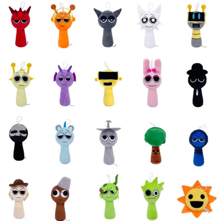 Sprunki Game Toy Sprunki Plush Toy Incredi Sprunki Doll Wenda Jevin ...