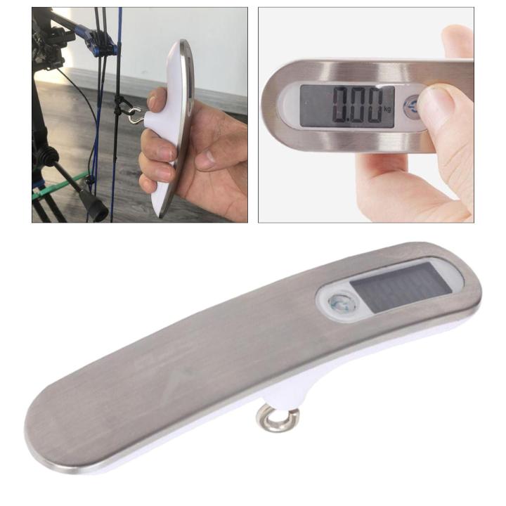 DYNWAVE เครื่องชั่งเครื่องชั่งมีตะขอเกี่ยวดิจิตอลแบบพกพาลูกศรคันธนูสาร ...