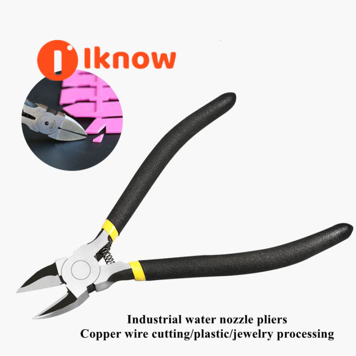 I know Japan Type High-carbon Steel Plastic Nippers Diagonal Cutting ...