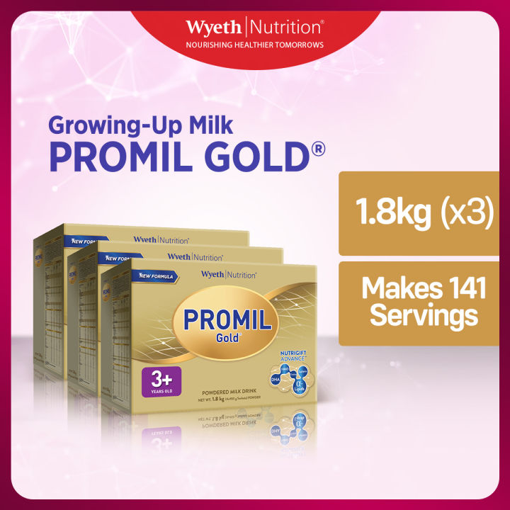 Wyeth® Promil Gold® Four Powdered Milk Drink for Pre-schoolers Over 3 ...