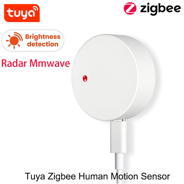 Zigbee Presence Sensor Mmwave Radar Wave Human Motion Detector Work With Tuya Hub Home Assistant ...