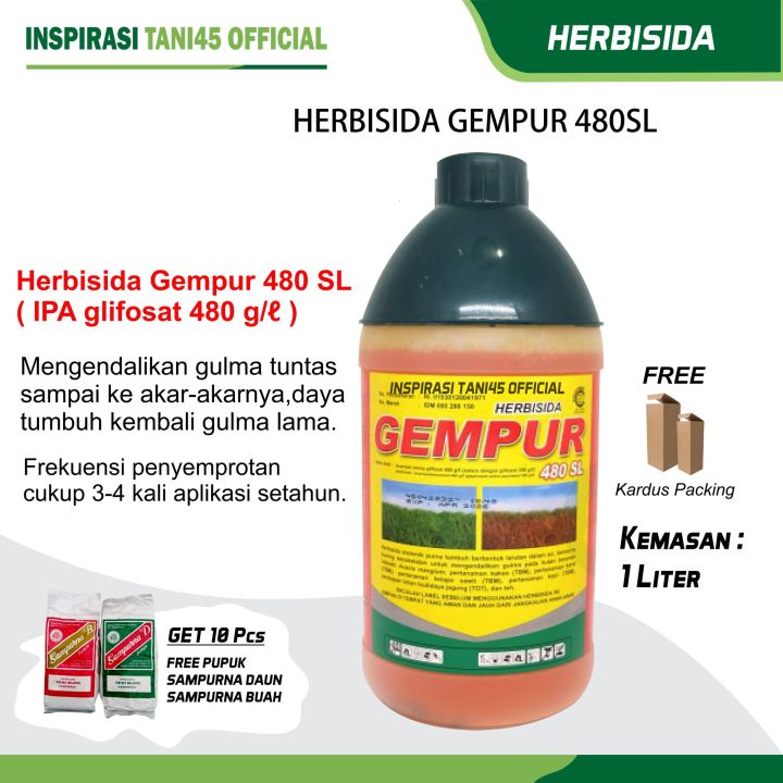 Gempur 1 liter/Gempur 480SL 1 liter/Herbisida Gempur 480SL 1 liter ...