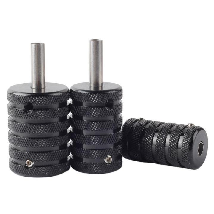 25MM/30MM/35MM black aluminum large handle tattoo handle feel good ...