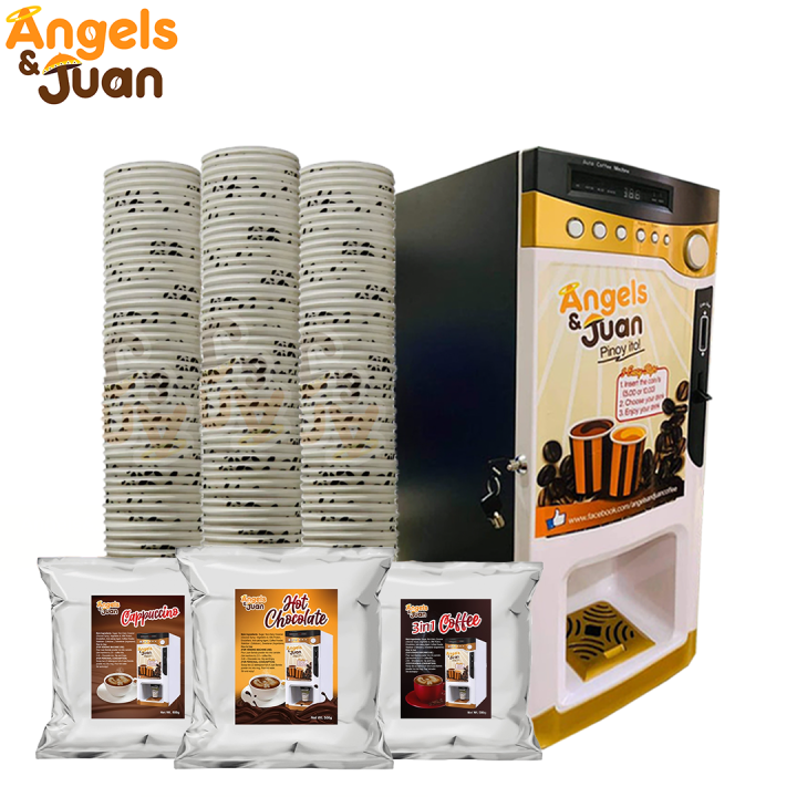 Angels Coffee Vendo Machine, Coffee vending machine, Universal Coinslot ...