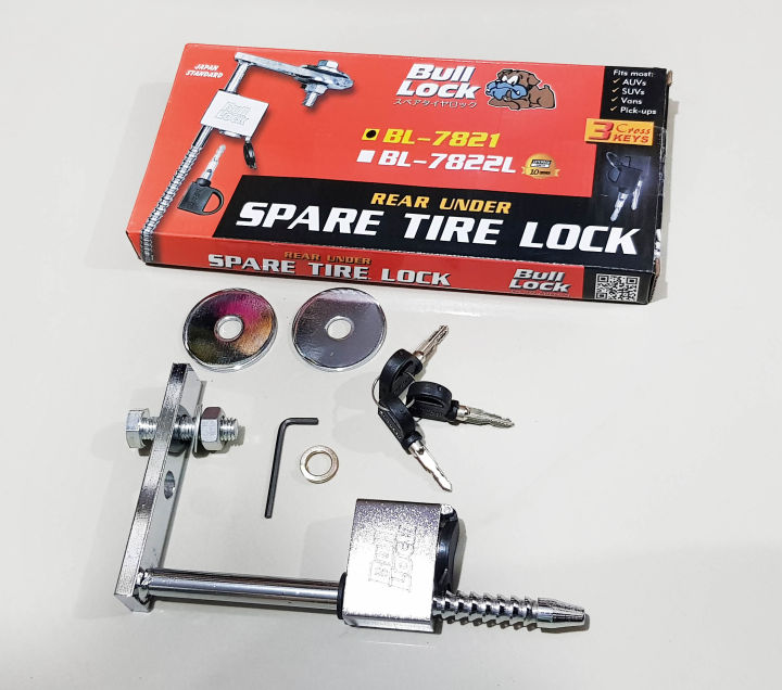 Mitsubishi Adventure Bull Lock Spare Tire Lock | Lazada PH