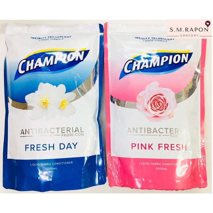 practical Champion Liquid Fabcon Fabric Conditioner 1Liter | Lazada PH