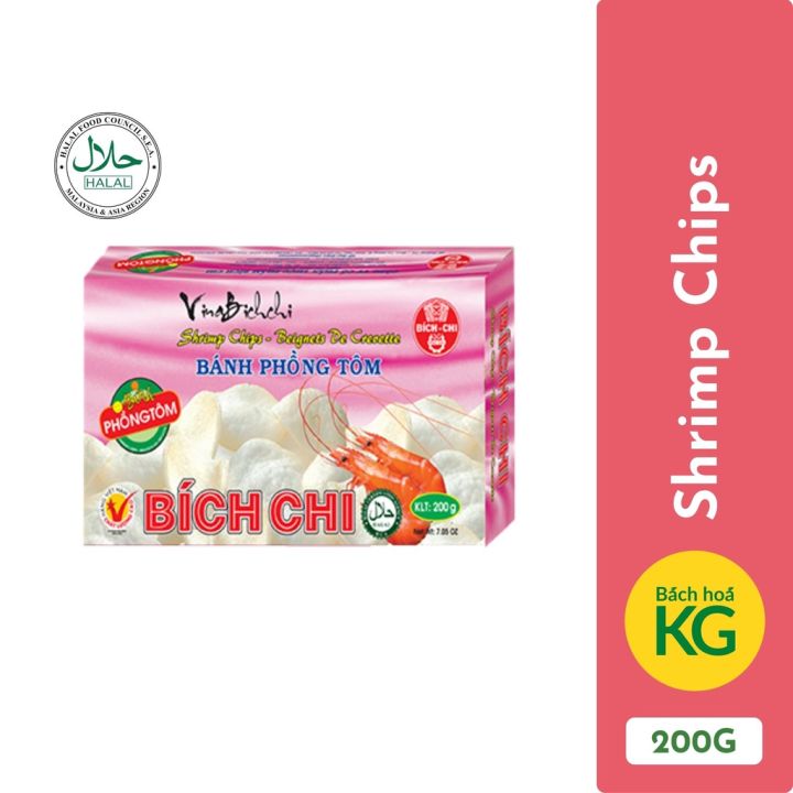 Bich Chi Tho shrimp chips 200g - Bánh phồng tôm Bích Chi 200g - Pastri ...
