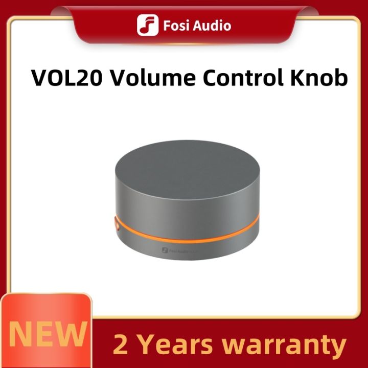 Fosi Audio VOL20 RGB Lighting Bluetooth Volume Control Knob, USB ...