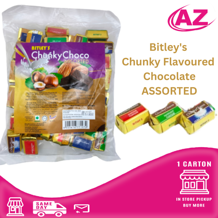 Bitley's Chunky Flavoured Chocolate Assorted 500g - STORE PICKUP / SAME ...