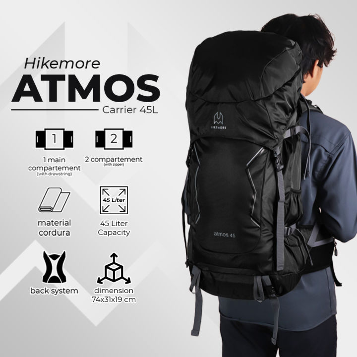 Tas Ransel Gunung Carrier Backpack Tracking Hikemore Atmos | Lazada ...
