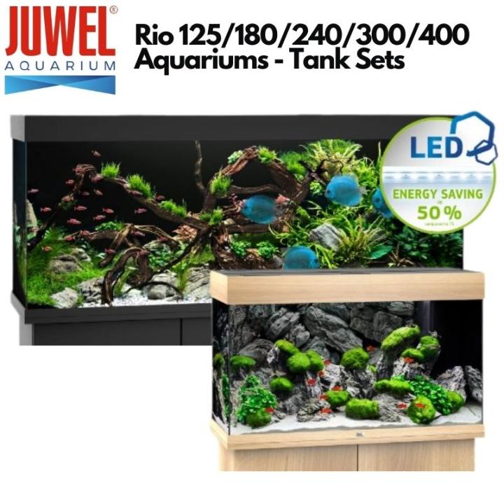 JUWEL Rio Aquariums (Rio 125/180/240/300/400 Tank Only) | Lazada Singapore