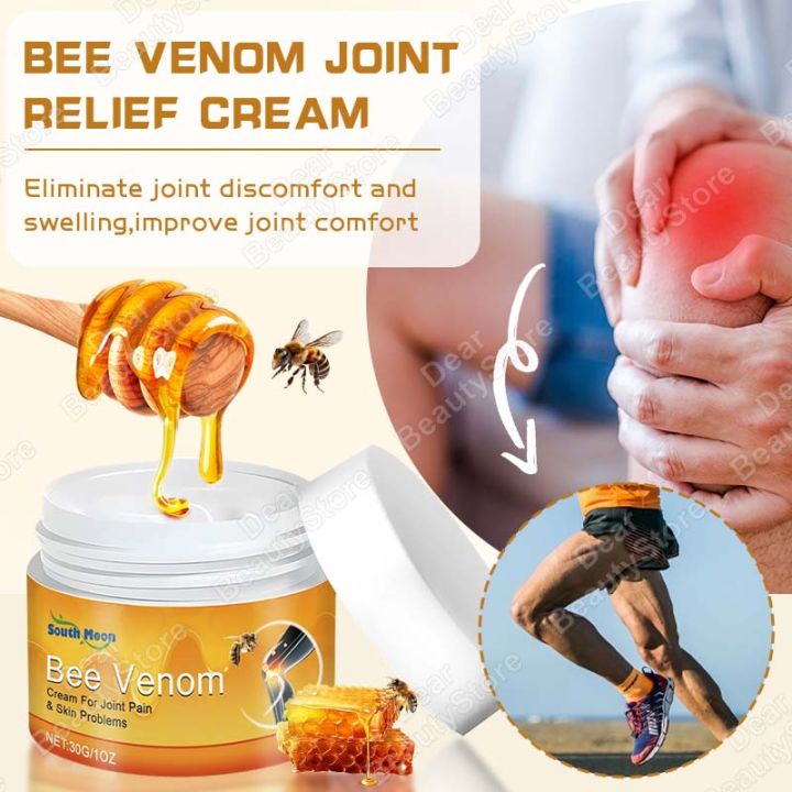South Moon Bee Venom Pain Relief Cream Arthritis Joint Knee Analgesic Ointment Neck Lumbar ...