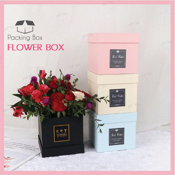 Gift Box Flower Box Kotak Bunga Kotak Hadiah | Lazada