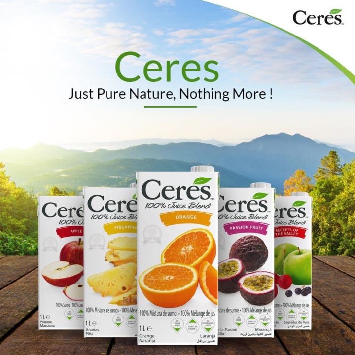 Ceres Fruit Juice 1L (many flavors to choose) | Lazada PH
