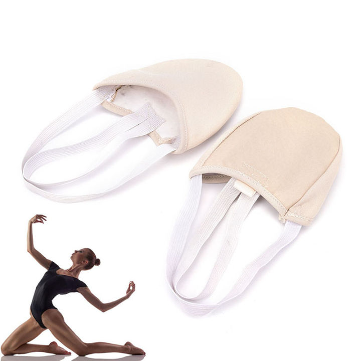 MEIK Half PU Leather Sole ballet pointe Dance Shoes Rhythmic Gymnastics ...