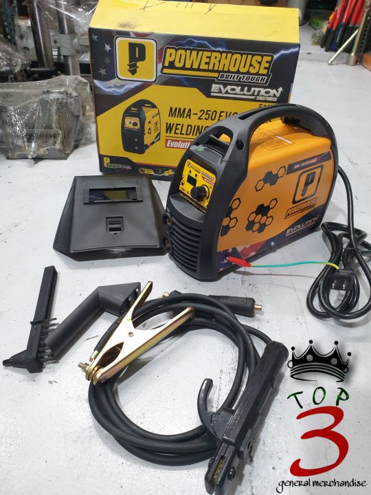 POWERHOUSE USA 250A Evolution Series Portable Inverter Welding Machine ...
