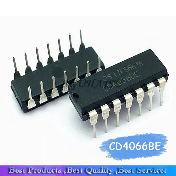 20ชิ้นCD4066 CD4066BE 4066 4066BE DIP-14 Dip14สวิทช์ชิปIC | Lazada.co.th