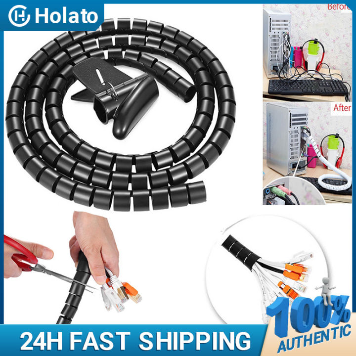 Cable Management Tube High Quality Durable Cable Coil Wrap Sheath ...