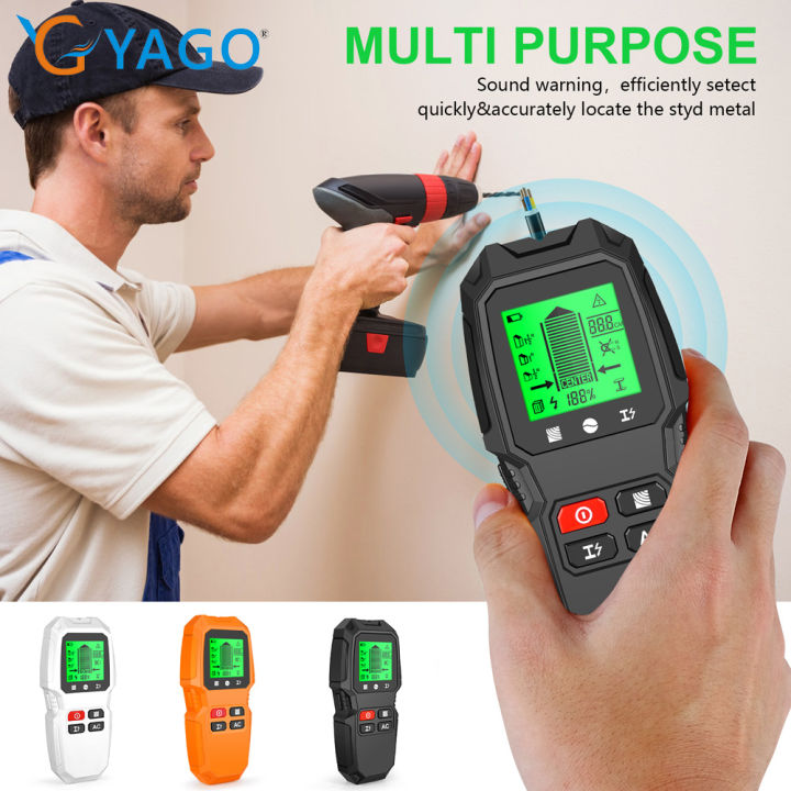 RCYAGO Multi-functional wall detector Wire metal bar detector high ...