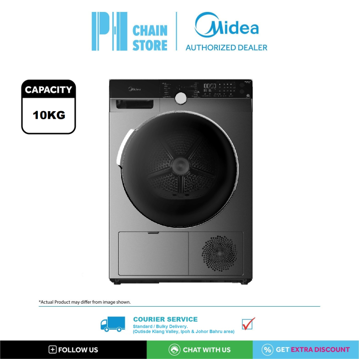 MIDEA MDK-1088HP MD-K1088HPT 10KG HEAT PUMP DRYER | CLOTH DRYER ...