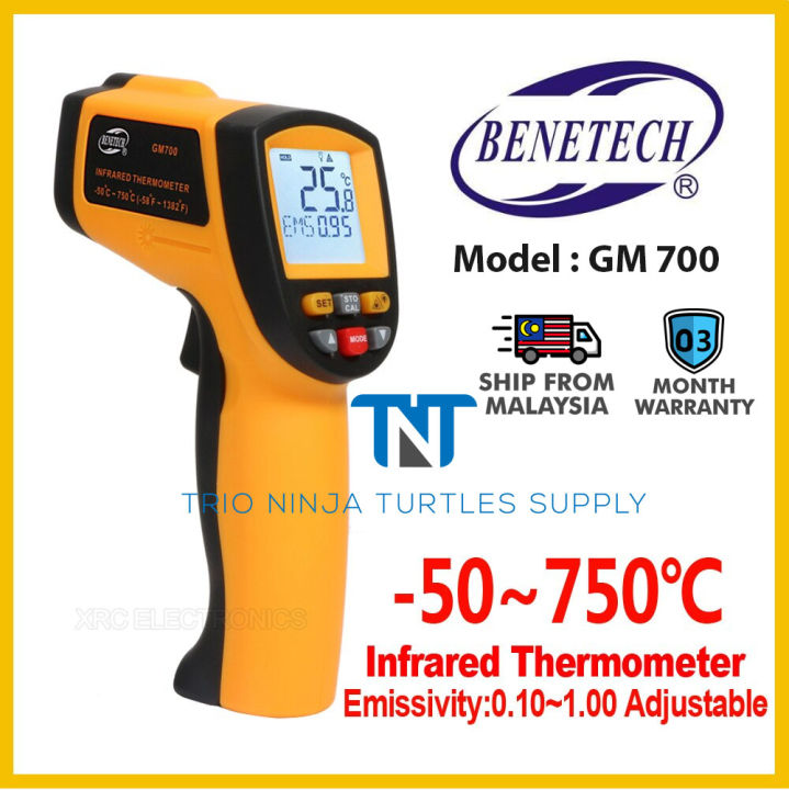BENETECH GM700/GT750/GT950 Digital Infrared Thermometer IR Imager ...