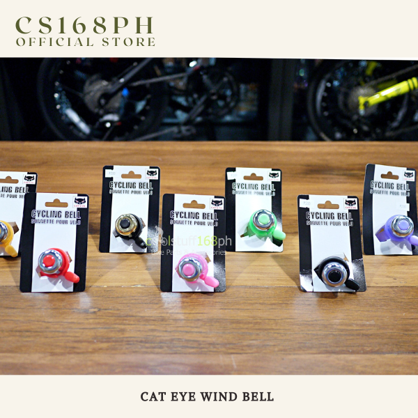 CS168ph Cat Eye Wind Bell PB-1000P Bicycle Bell | Lazada PH