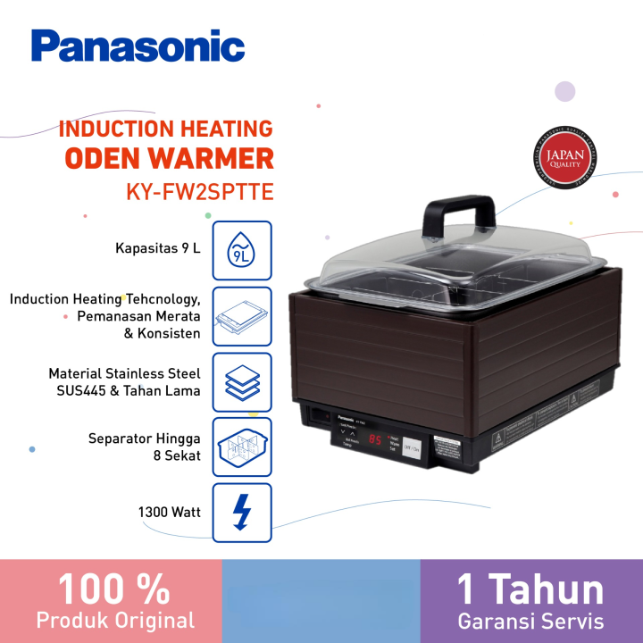 Panasonic KY-FW2PTTE Induction Heating Oden Warmer | Lazada Indonesia
