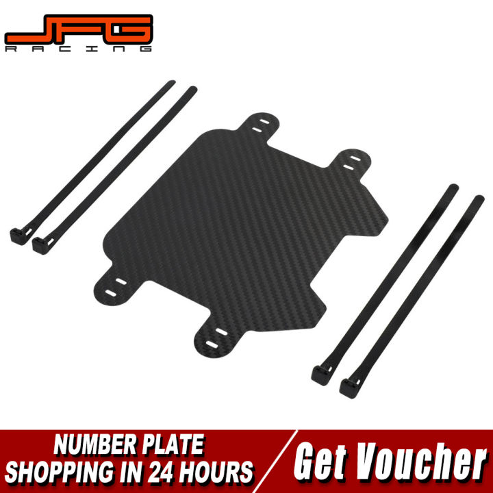 JFG RACING carbon fibre Number Plate for Sur Ron X S motorcycle dirt ...