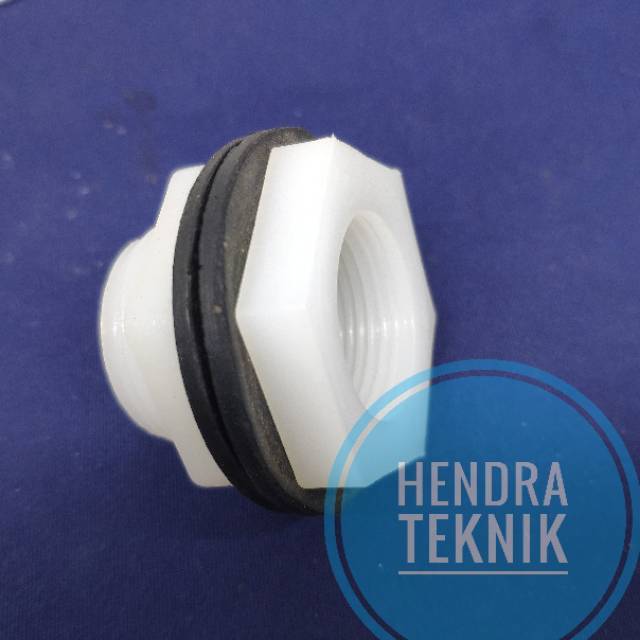 MUR TANDON 1/2" 3/4" 1" 1 1/2" 2" IN PVC NEPEL TANDON VERLOOP RING 0,5 ...