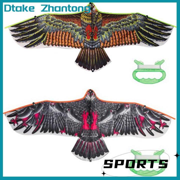 Dtake 1.1m Eagle Kite With 30 Meter Kite Line Children Flying Bird ...