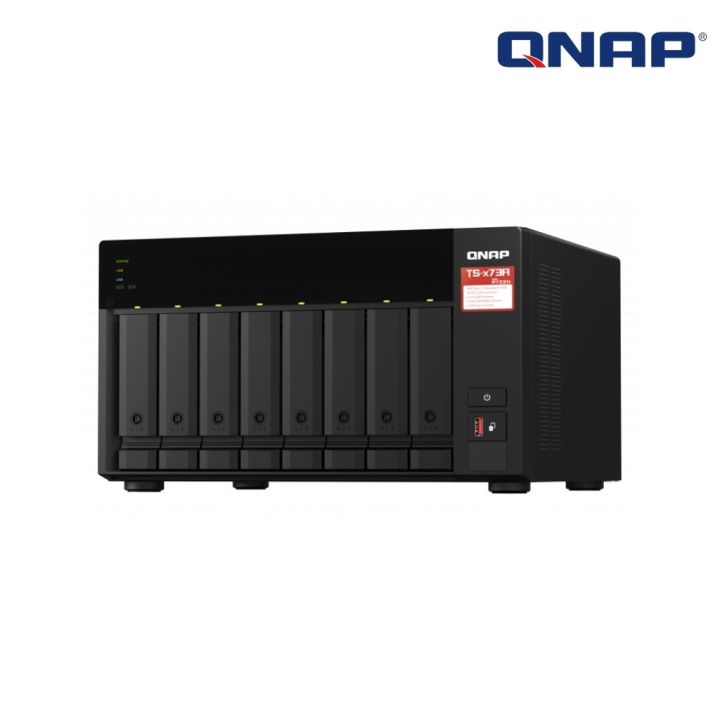 QNAP TS-873A-8G 8-Bay AMD RyzenTM Quad-core Desktop NAS Cloud Storage ...