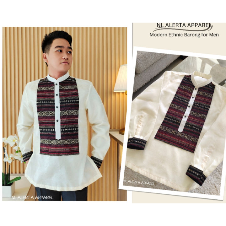 MODERN BARONG TAGALOG FOR MEN ETHNIC DESIGN | Lazada PH