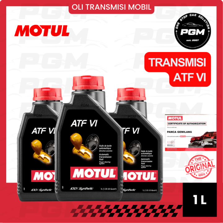 Oli Transmisi Mobil Matic Motul ATF VI 1L (Dijamin Ori 100%) | Lazada ...