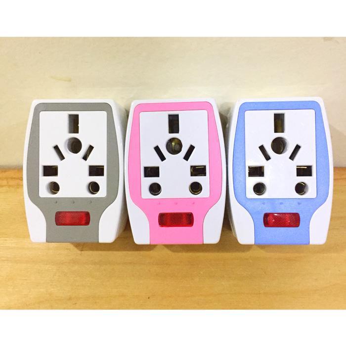 kepala colokan listrik serbaguna universal warna SNI | Lazada Indonesia