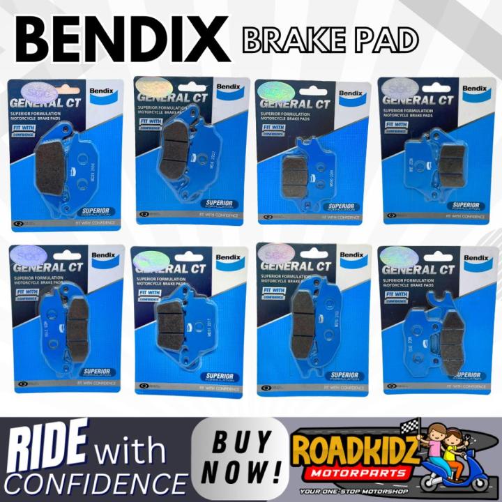 BENDIX BRAKE PAD MOTORCYCLE NMAX/MIO/SNIPER/RAIDER/WAVE/CLICK | Lazada PH