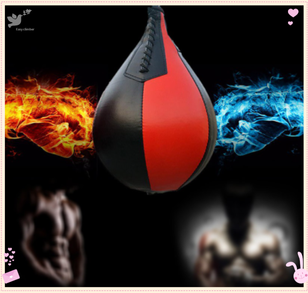 outdoor pear-shaped speed ball spinning boxing punching bag boxing ...