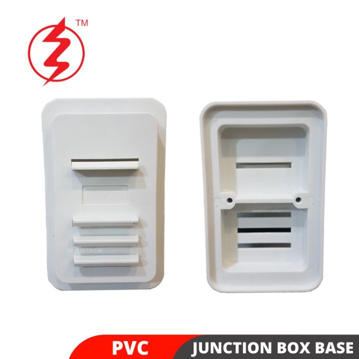 PVC TNB JUNCTION BOX BASE (WHITE) PVC-LINK BASE JUNCTION BOX | Lazada