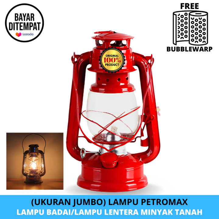 [EXTRA BUBBLEWARP] LAMPU BADAI / LAMPU PETROMAK/LAMPU LENTERA MINYAK ...